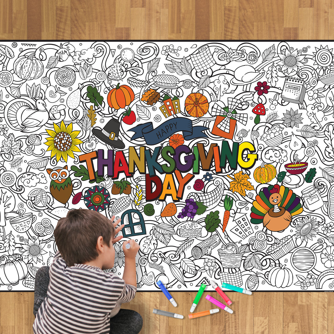 Holiday Coloring Posters - Artistic Chaos