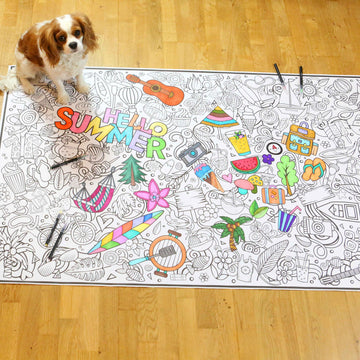 Giant Coloring Posters and Banners - Artistic Chaos Ink